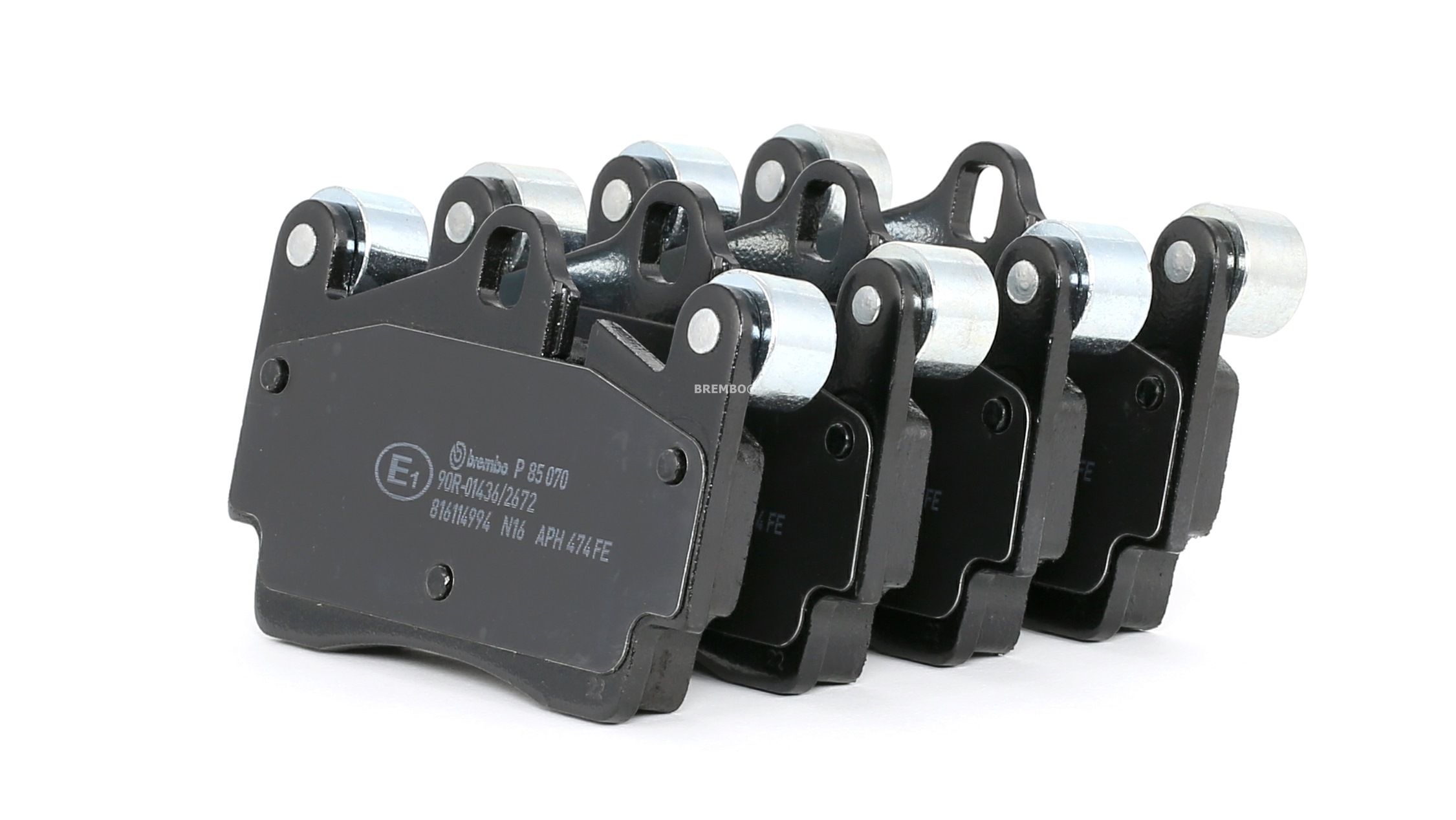 Bremsbelagsatz, Scheibenbremse für Verschleißwarnanzeiger vorbereitet ...