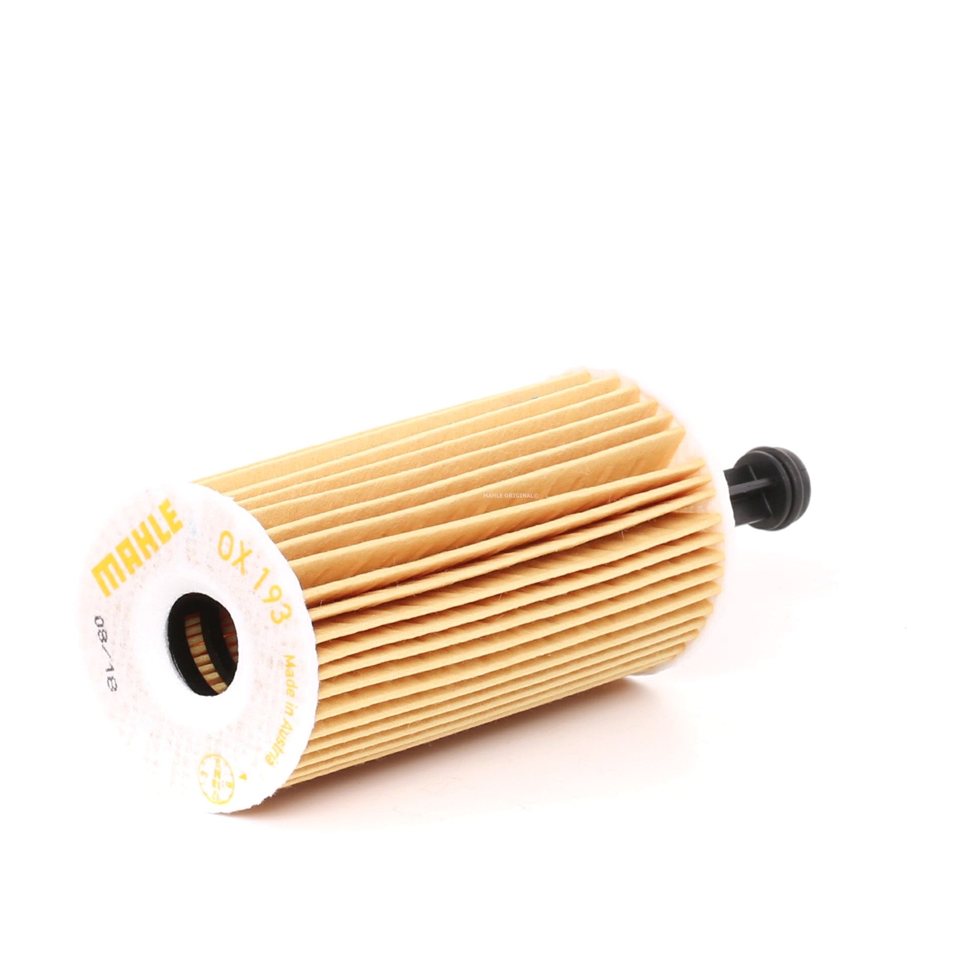 Filtre à huile OX 193D Cartouche filtrante du MAHLE ORIGINAL