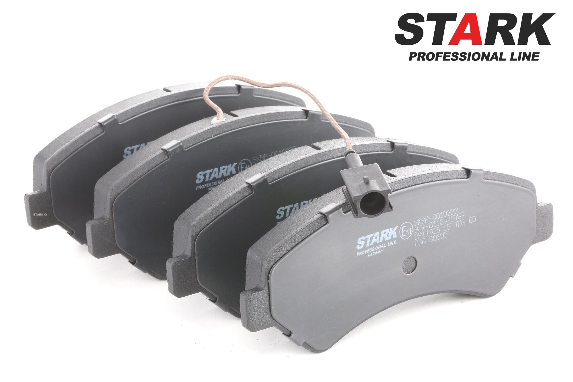 Bremsbelagsatz, Scheibenbremse inkl. Verschleißwarnkontakt SKBP-0010323 ...