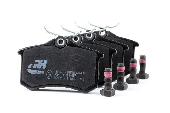 Kit de plaquettes de frein, frein à disque 2263.10 Essieu arrière, avec ...